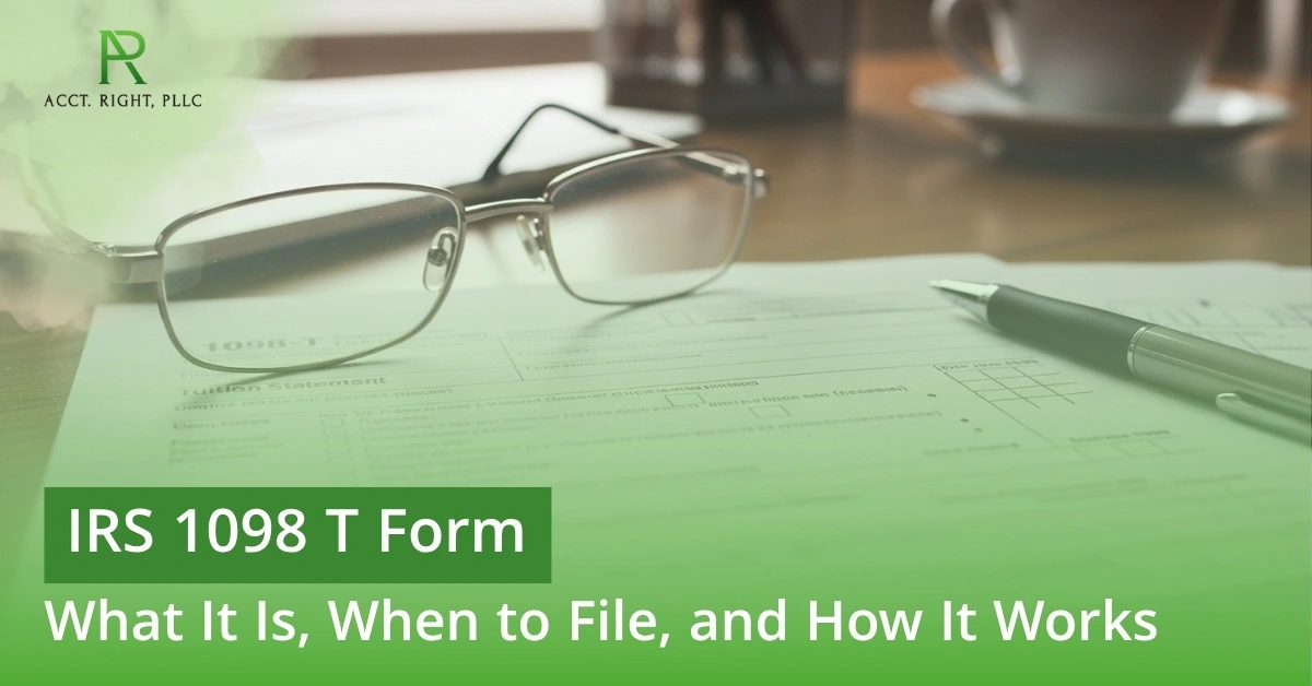 IRS 1098 T Form: What It Is, When to File, and How It Works